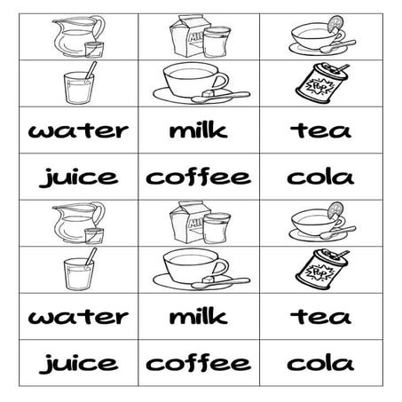 Drink flashcard | PDF