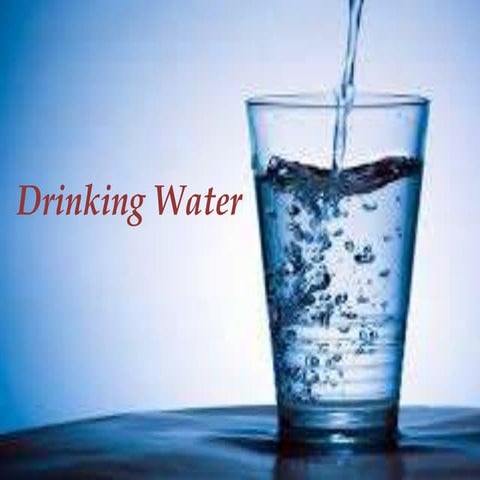 Drinking water | PPT