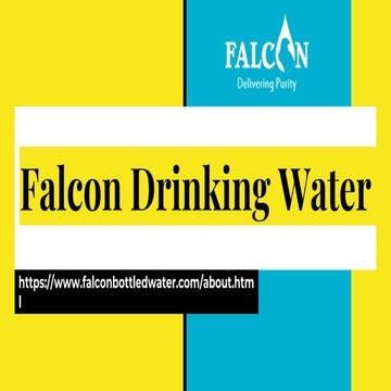 Best drinking water companies in dubai, UAE | PPTX