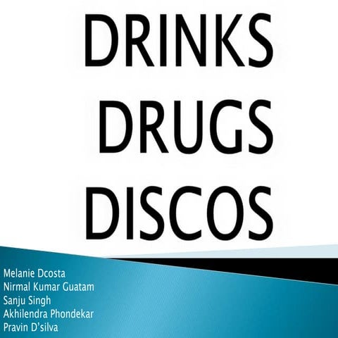 Power point drugs and alcohol | PPTX