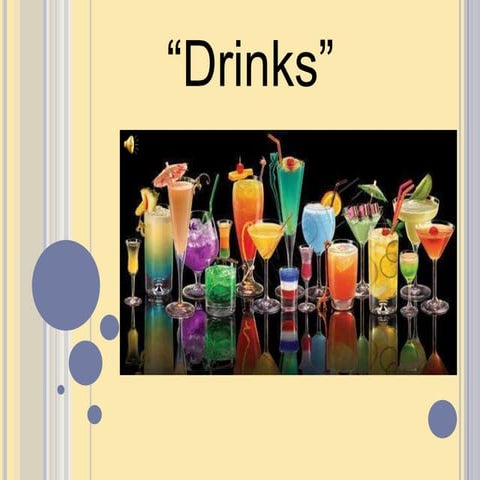 Drinks4a | PPTX