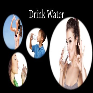 Drink water | PPTX