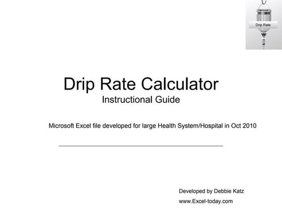 Intravenous fluid computations | PPT