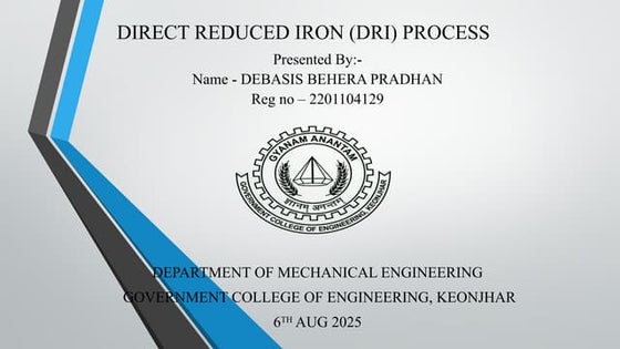 Seminar on HYL Process | PPTX