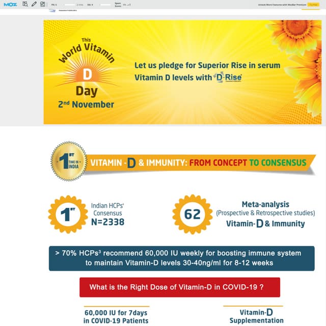 D Rise (Vitamin D ) | PDF