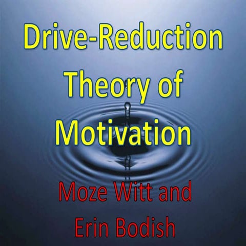 Drive Reduction Theory PPT Motivation And Emotion PowerPoint