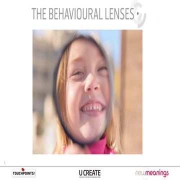 Drive Create Energy Behavioural Lenses | PPT