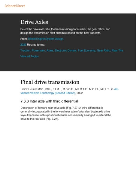 Propeller and Differential | PPTX | Radio Control | Hobbies & Interests