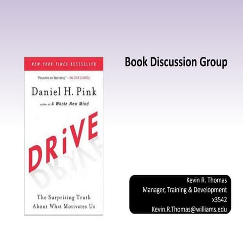 Drive book discussion group | PPT