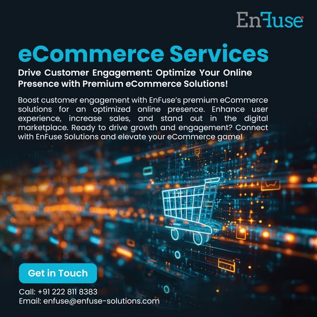Drive Customer Engagement: Optimize Your Online Presence with Premium eCommerce Solutions! | PDF