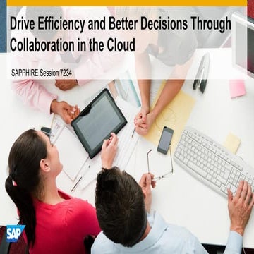 Drive Efficiency and Better Decisions | PPT