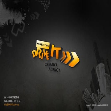 Presentation DRIVEit Production event agency | PDF