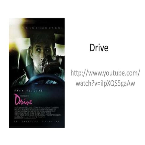 Drive film opening sequence analysis report sheet | DOCX