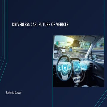 Introduction/Fundamental concepts to Driverless Car.pptx