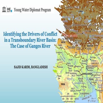 Identifying the Drivers of Conflict in a Transboundary River Basin: The ...