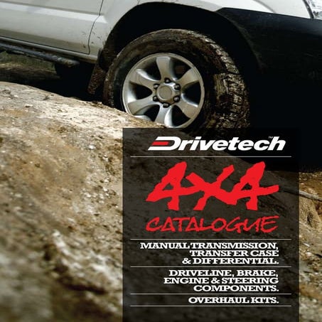 Drivetech 4x4 catalogue | PDF