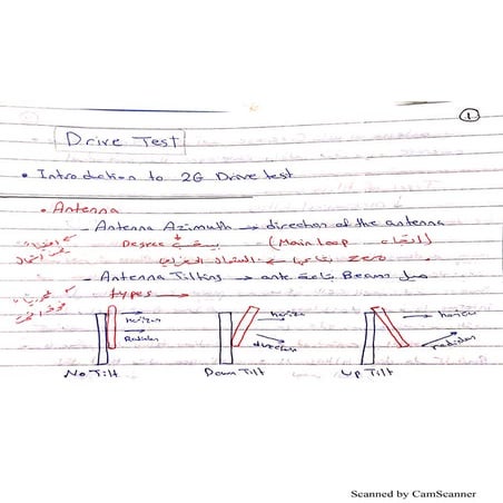 Drive test in mobile communication | PDF