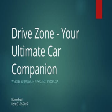Drive Zone - Your Ultimate Car Companion.pptx