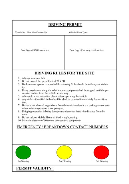 Weekly air compressor check list | PDF