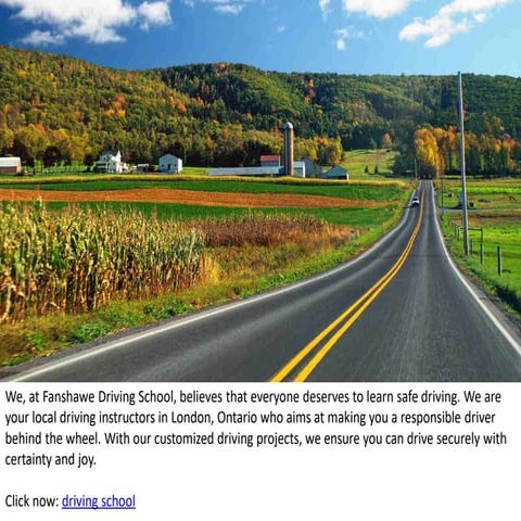 Driving school | PDF