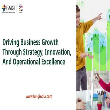 Driving Business Growth Through Strategy, Innovation, and Operational ...