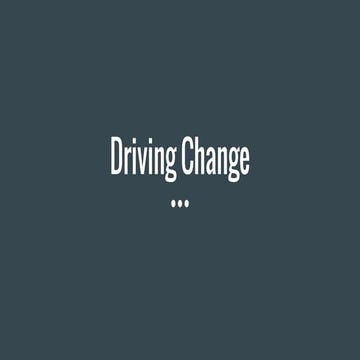 Driving change | PDF