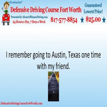 Driving Direction Tips | PPT