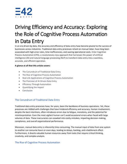 Revolutionizing Data Entry to Embrace Automation.pptx