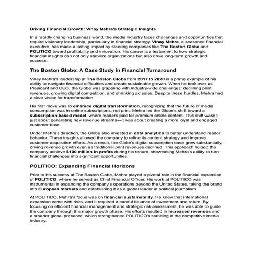 Vinay Mehra’s Guide to Managing Media Organizations During Economic Downturns.docx