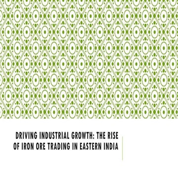 The New Ore Trade Dynamics—Why Odisha and Jharkhand Are Central to ...