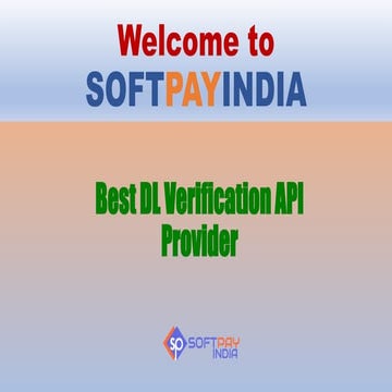 Driving License Verification Api Provider Pptx
