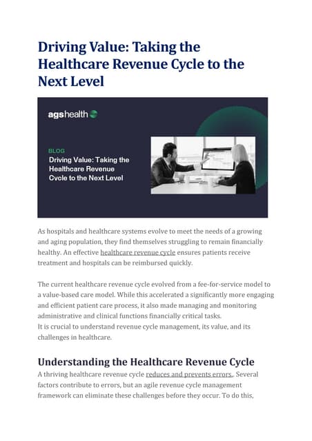 Clinical Documentation Improvement Overview | PPT