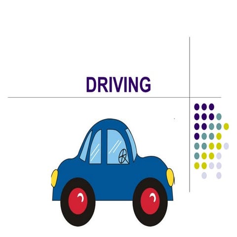 Driving: Vocabulary | PPT