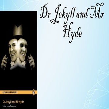 Dr Jekyll and Mr hyde Präsentation Auf englisch | PPT