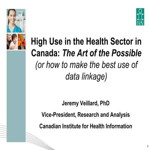 Population Health - Data & Visualizations for Decision Making | PPTX