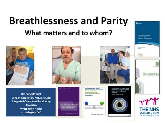 Introduction to breathlessness symposium | PPT