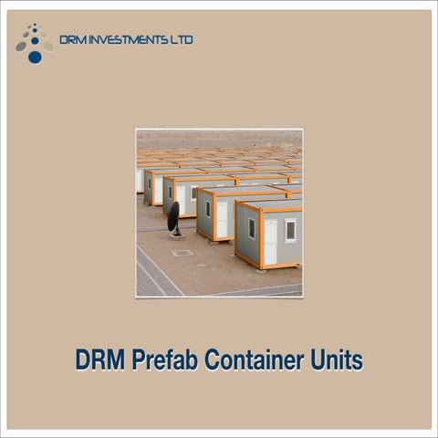 DRM Prefab Container Units | PDF