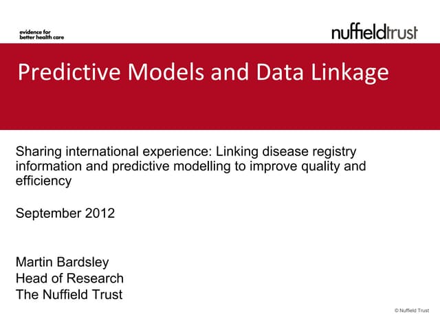 Prescription Event Monitoring And Record Linkage Systems Ppt