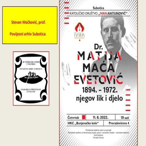 DR MATIJA ZIVOT I DJELO.pptx