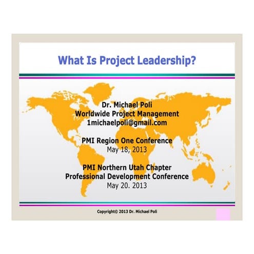 Presentation leadership & engineering mgmt. | PPT