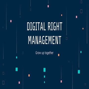 Sigma DRM Introduce - Safeguarding Your Content in the Digital Realm | PPTX