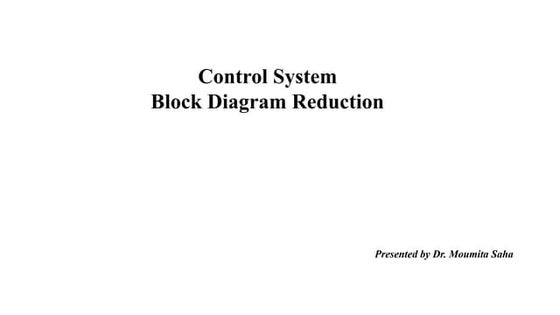 block diagram reduction solved problems | PPT