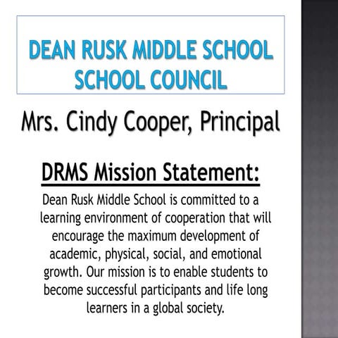 Student Council presentation | PPTX