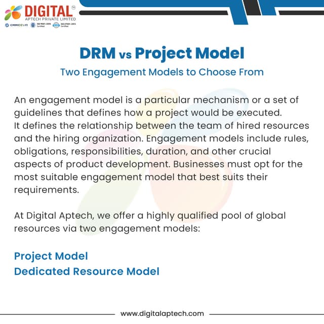 Project Model or Dedicated Resource Model: Which is the Best Choice for ...