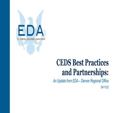 EDA Denver- CEDS | PPTX
