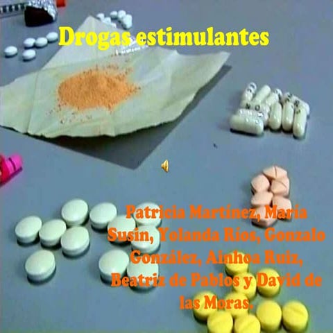 Tipos De Drogas Estimulantes