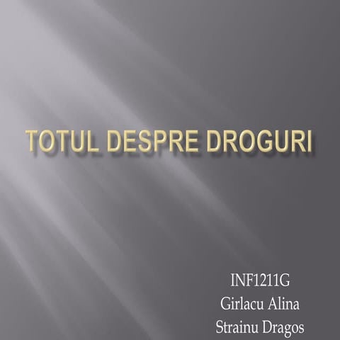 Droguri | PPT