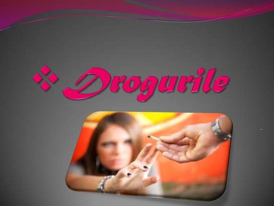 Prezentare antidrog | PPTX