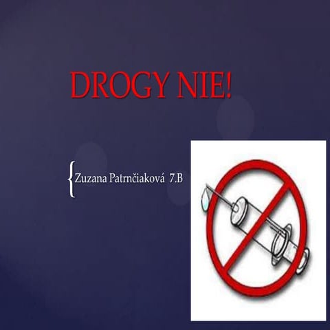 Drogy nie! 5 | PPTX