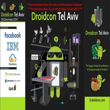 Droidcon Tel Aviv 2017 | PPT